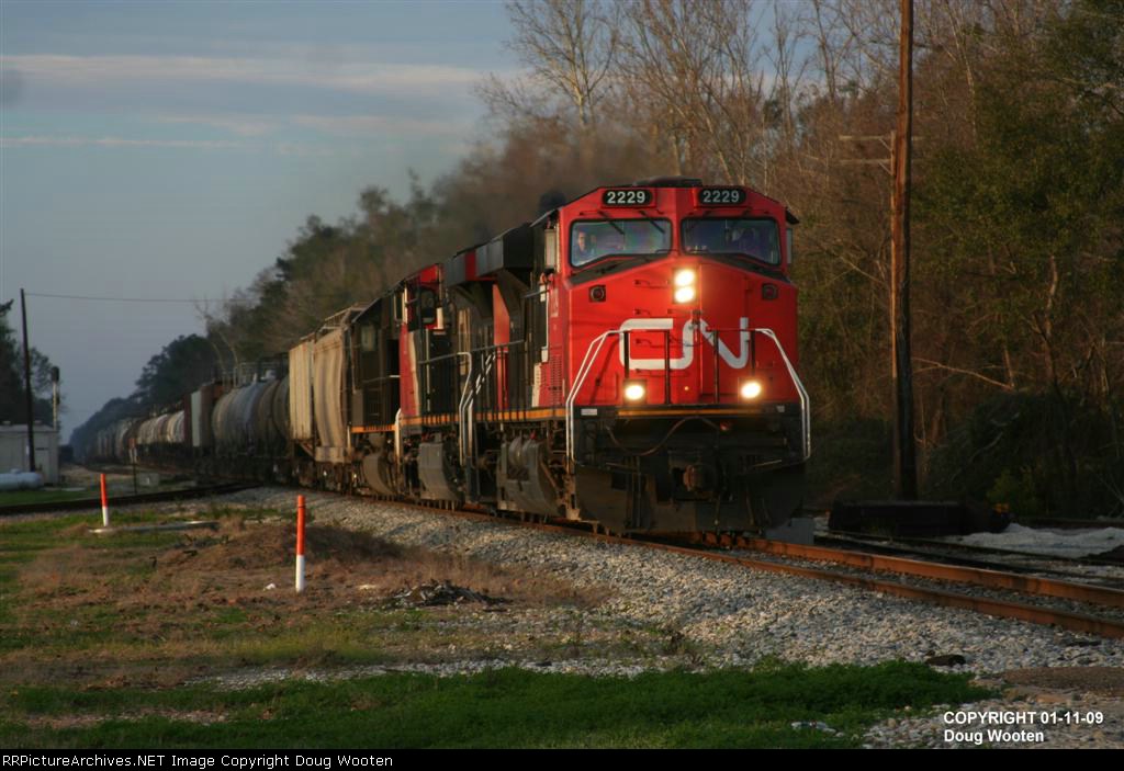 Southbound CN Manifest